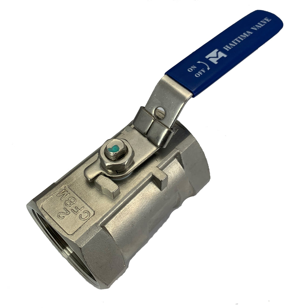 2017K ~ 1-PC. Threaded End Ball Valve – StainlessValvesandFittings