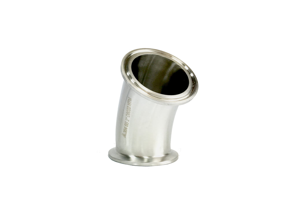 2KMP Tri Clamp 45 Degree Elbow 3A Sanitary – StainlessValvesandFittings
