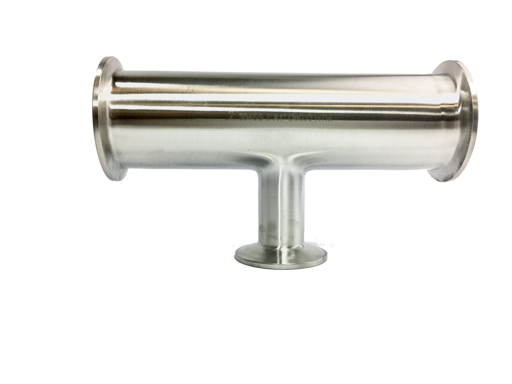 7RMP Clamp Reducing Tee 3A Sanitary – StainlessValvesandFittings